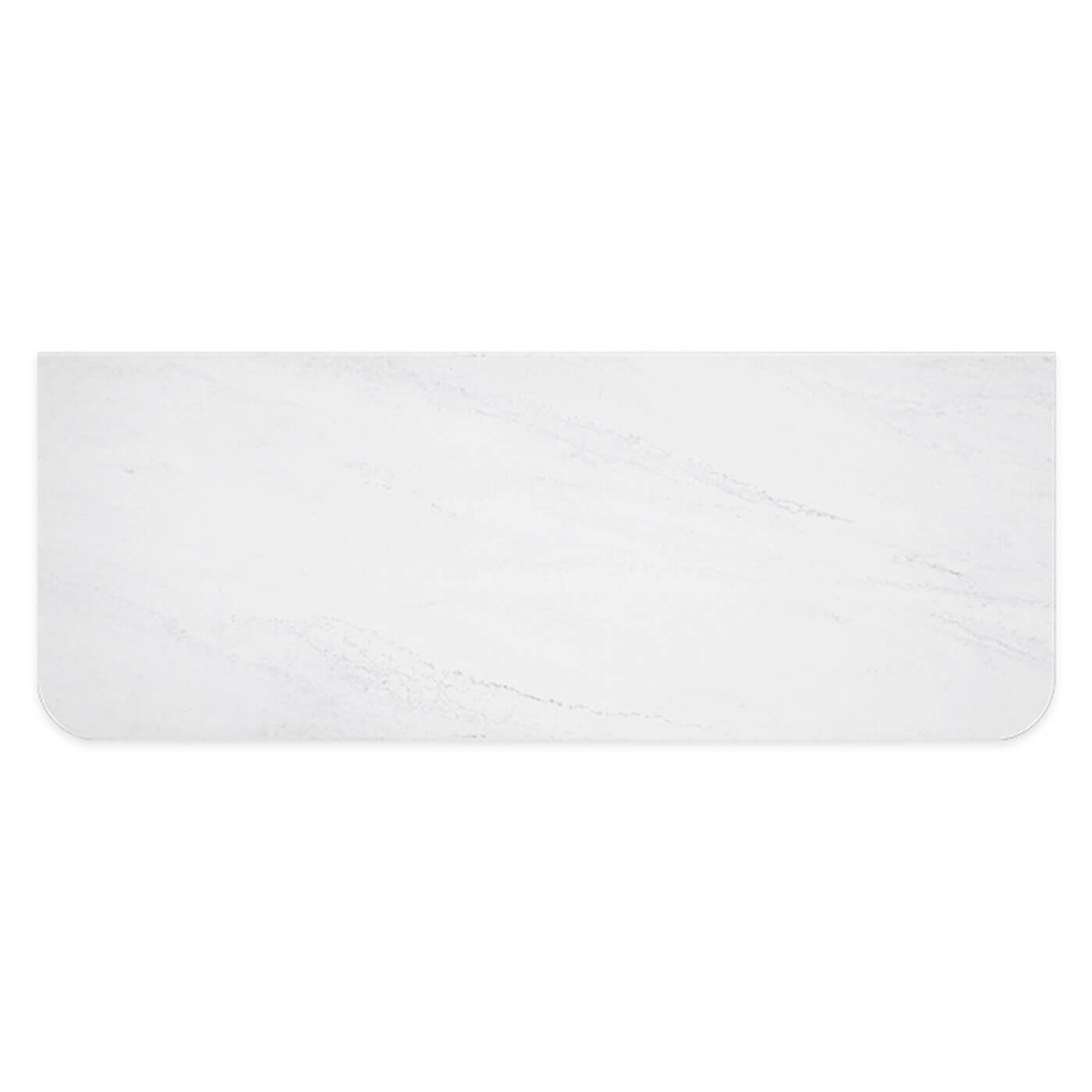 Fienza Curved Flat Solid Surface Benchtop – Sunlight Bathrooms