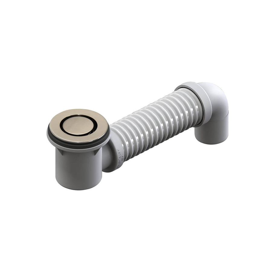 Pop Down Bathtub Waste Plug with Flexible Connector – Sunlight Bathrooms