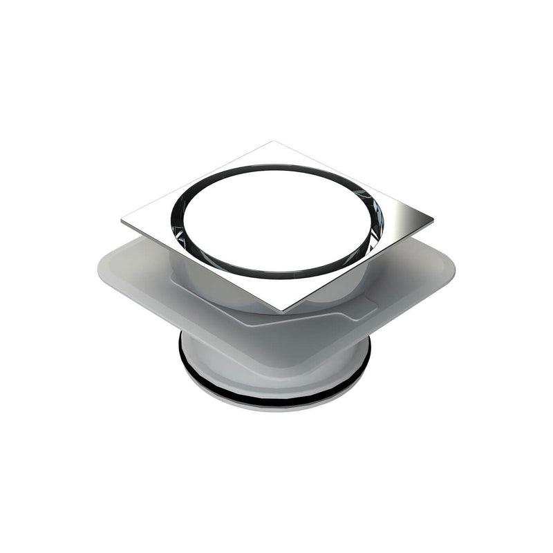 Bermuda Square Flipper Tile Insert Floor Waste 115mm – Sunlight Bathrooms