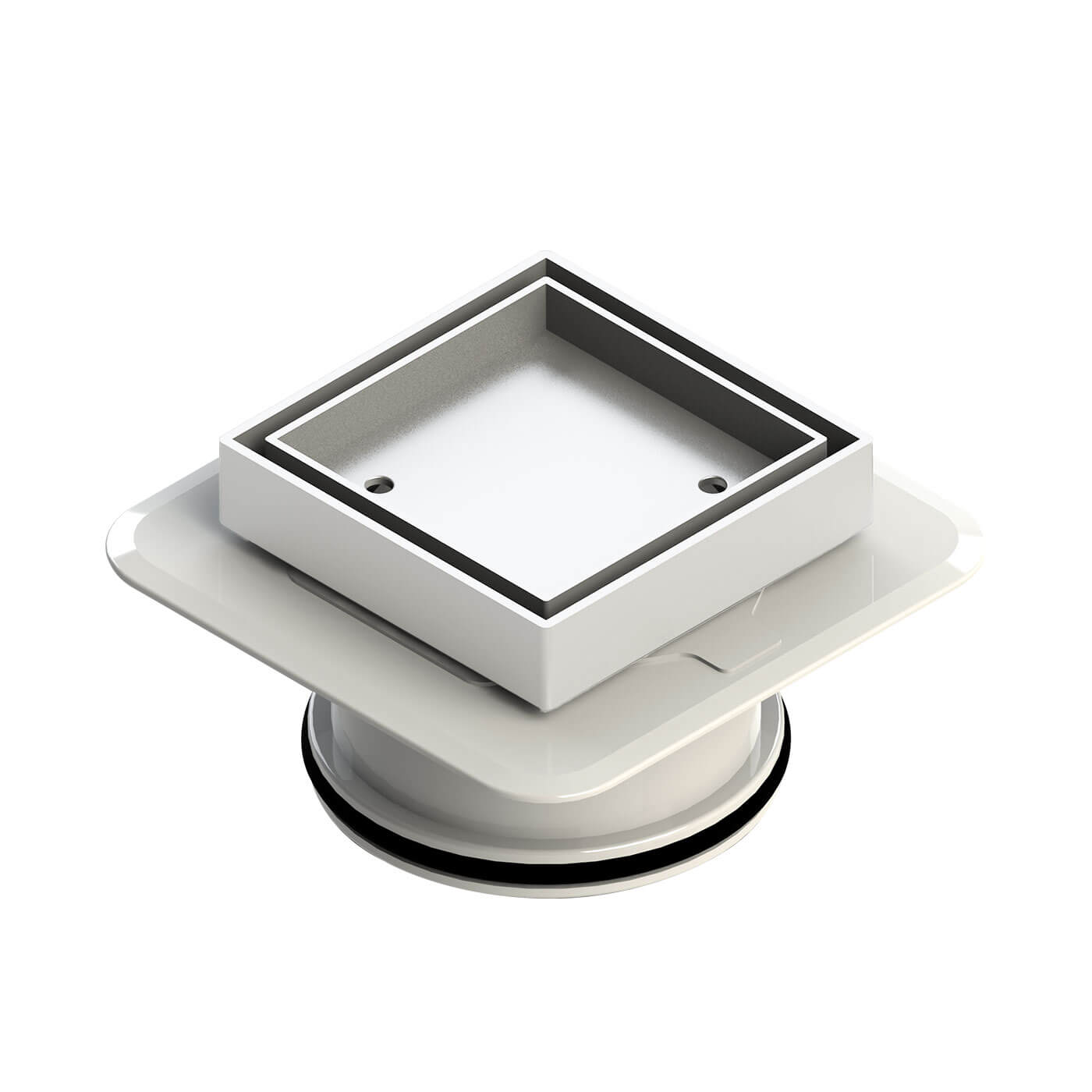 Bermuda Tile Insert Floor Waste 100x100mm – Sunlight Bathrooms