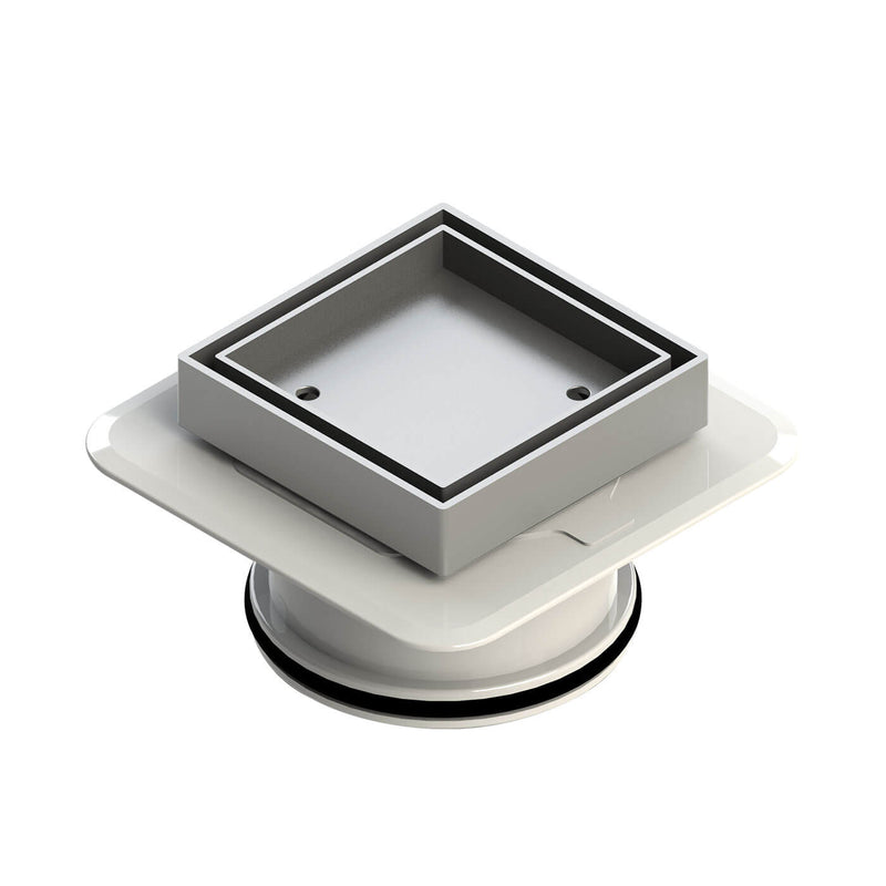 Bermuda Tile Insert Floor Waste 100x100mm – Sunlight Bathrooms