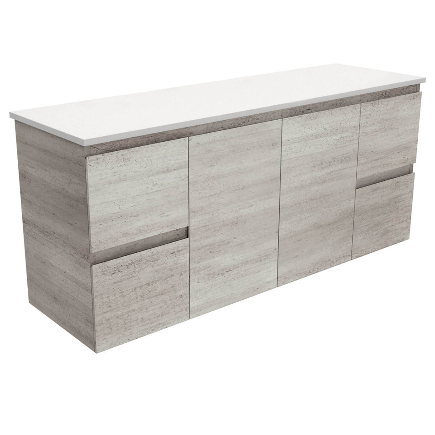 Fienza Edge Scandi Oak Wall Hung Vanity – Sunlight Bathrooms