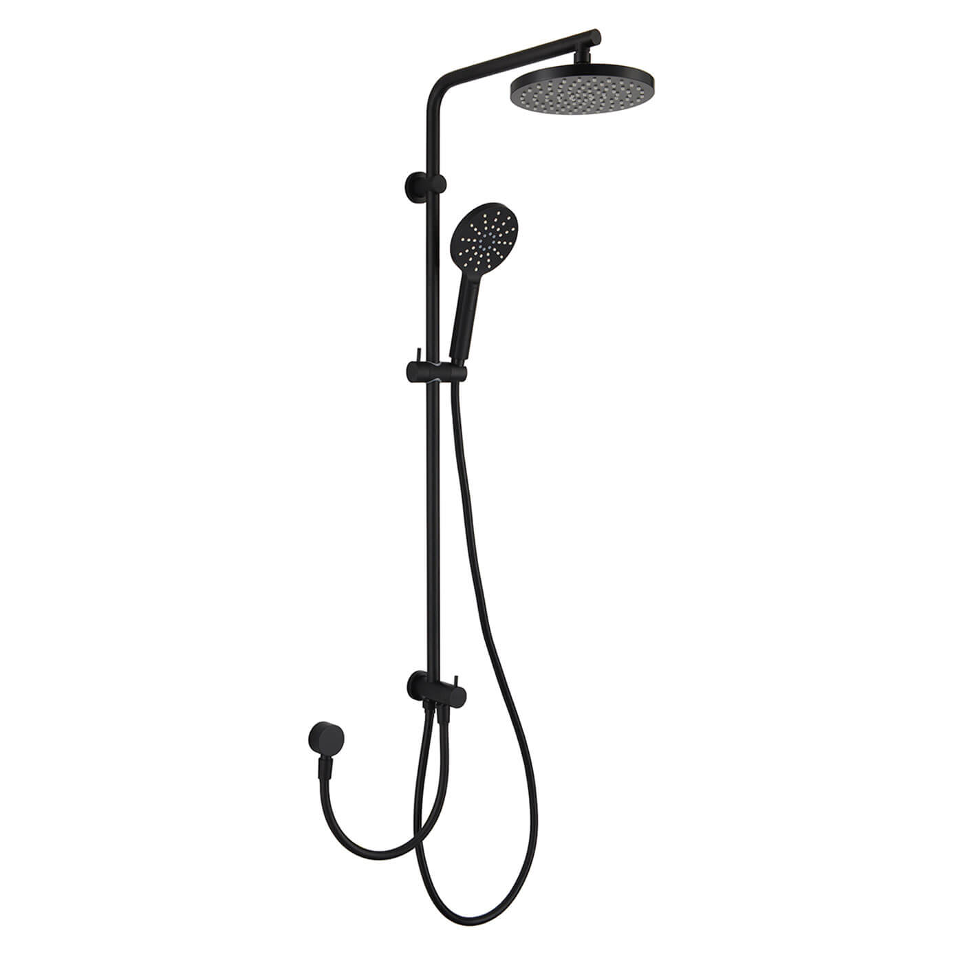 Eli Dual Hose Flexible Water Inlet Shower Combo System – Sunlight Bathrooms