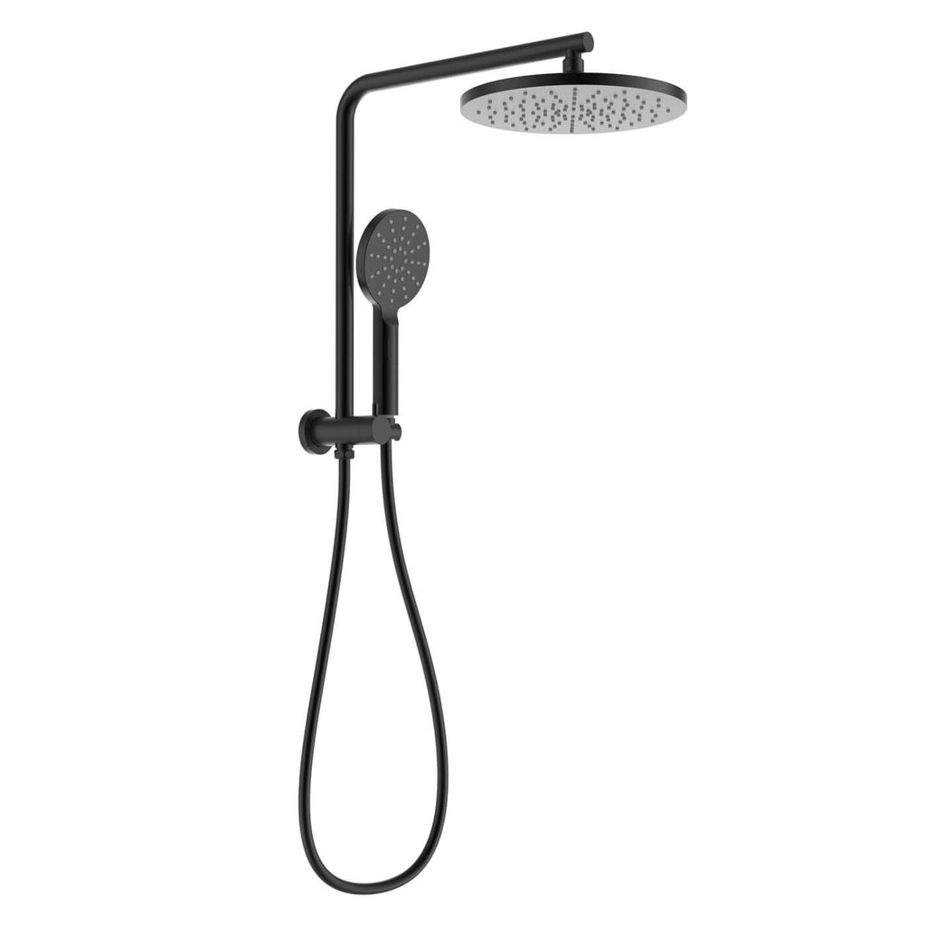 Eli Mini Shower Rail Set, Overhead Shower Set with Handshower ...