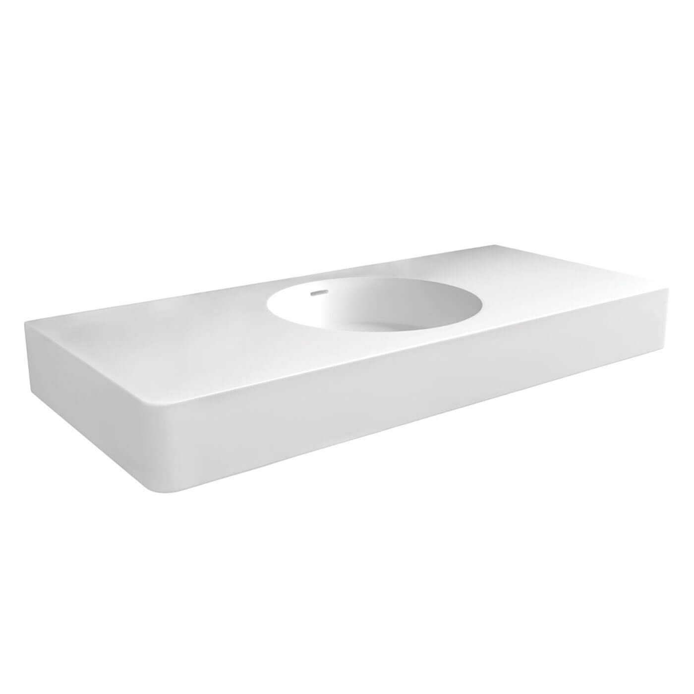 Encanto Slimline Cast Stone Wall Hung Basin 1000mm – Sunlight Bathrooms