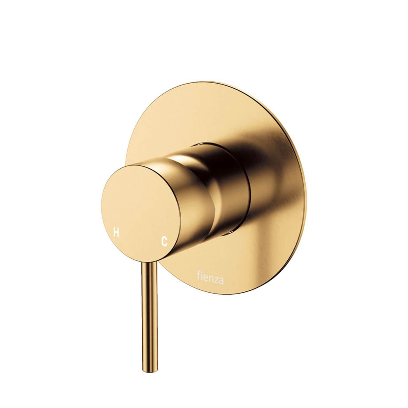 Fienza Kaya Pin Handle Shower Wall Mixer 100mm Backplate – Sunlight ...