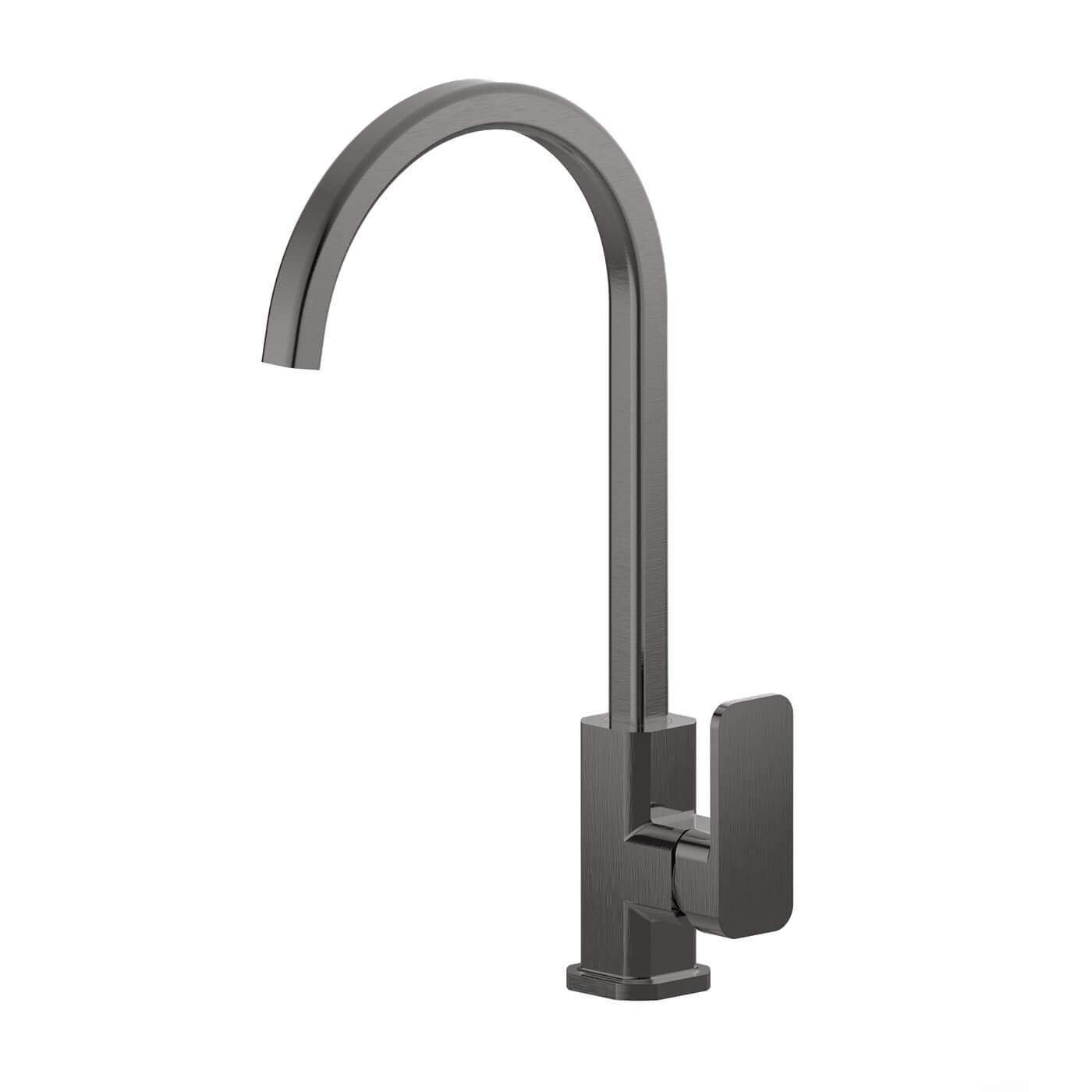 Kasten Square Gooseneck Sink Mixer – Sunlight Bathrooms