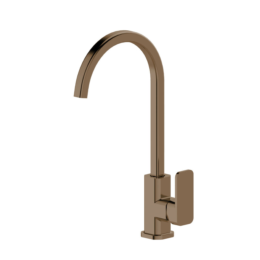 Kasten Square Gooseneck Sink Mixer – Sunlight Bathrooms