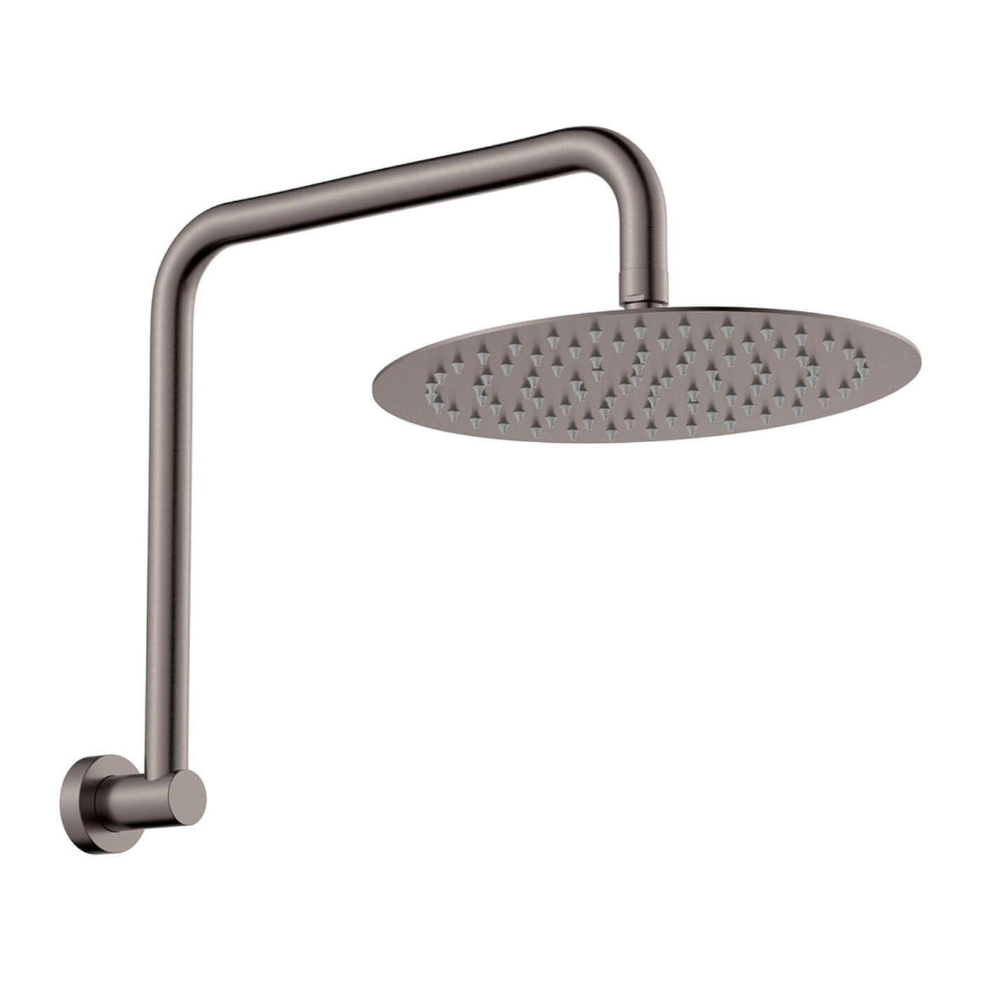 Fienza Kaya Gooseneck Shower Arm with Head 250mm – Sunlight Bathrooms