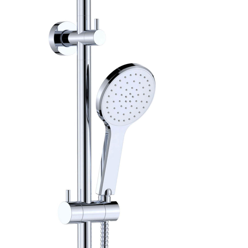 Fienza Kaya Twin Shower Head Rail Set – Sunlight Bathrooms