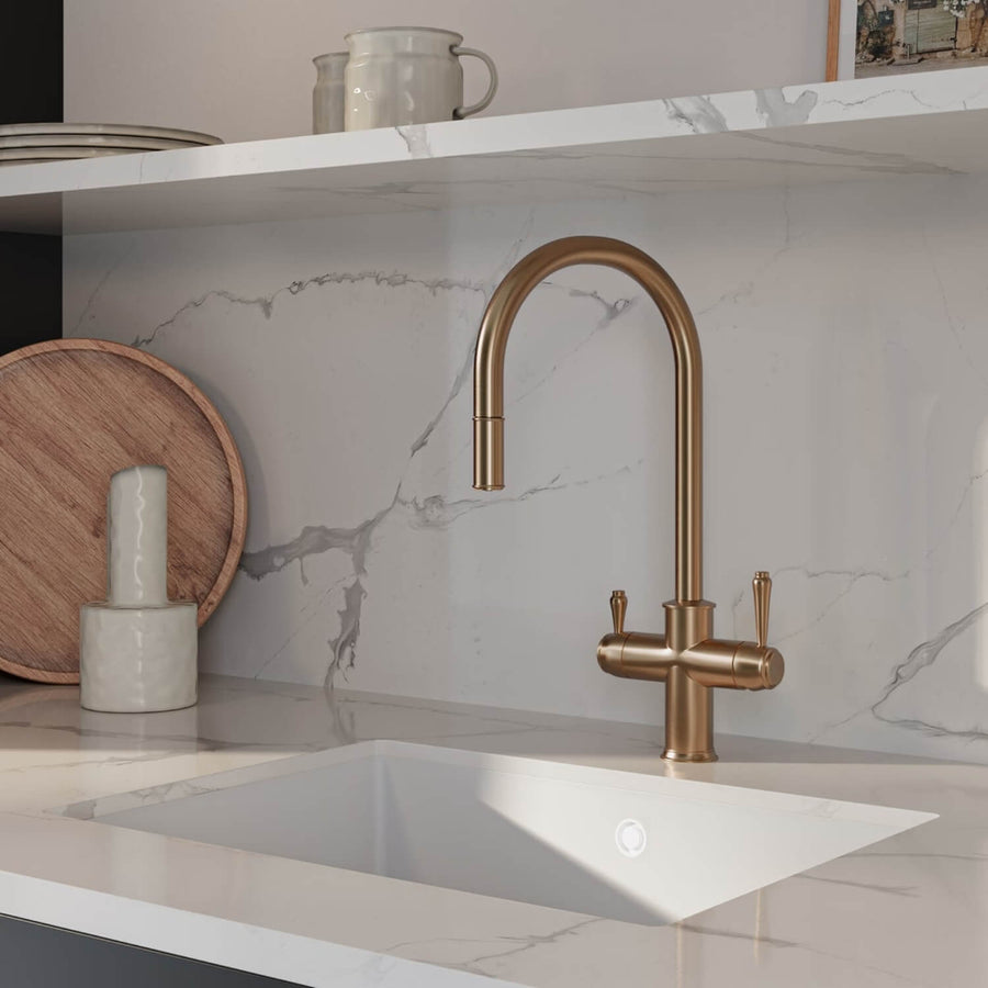 Kingsley 3-Way Pull-Out Filter Tap – Sunlight Bathrooms