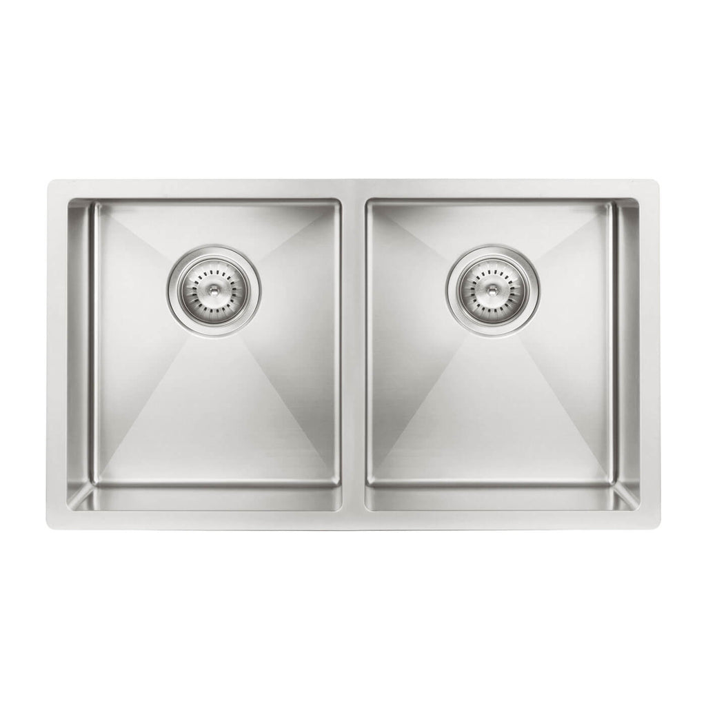 Lavello Double Bowl Stainless Steel Sink – Sunlight Bathrooms