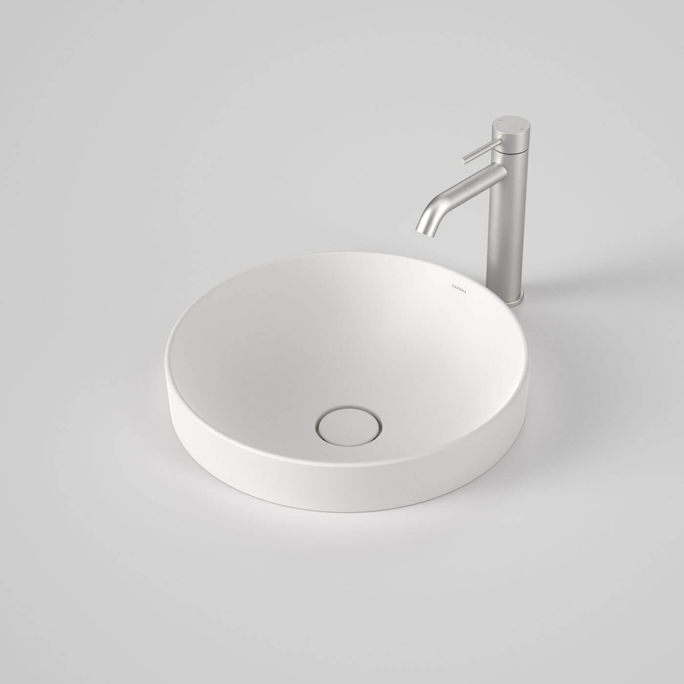 Liano II Round Inset Basin 400mm – Sunlight Bathrooms