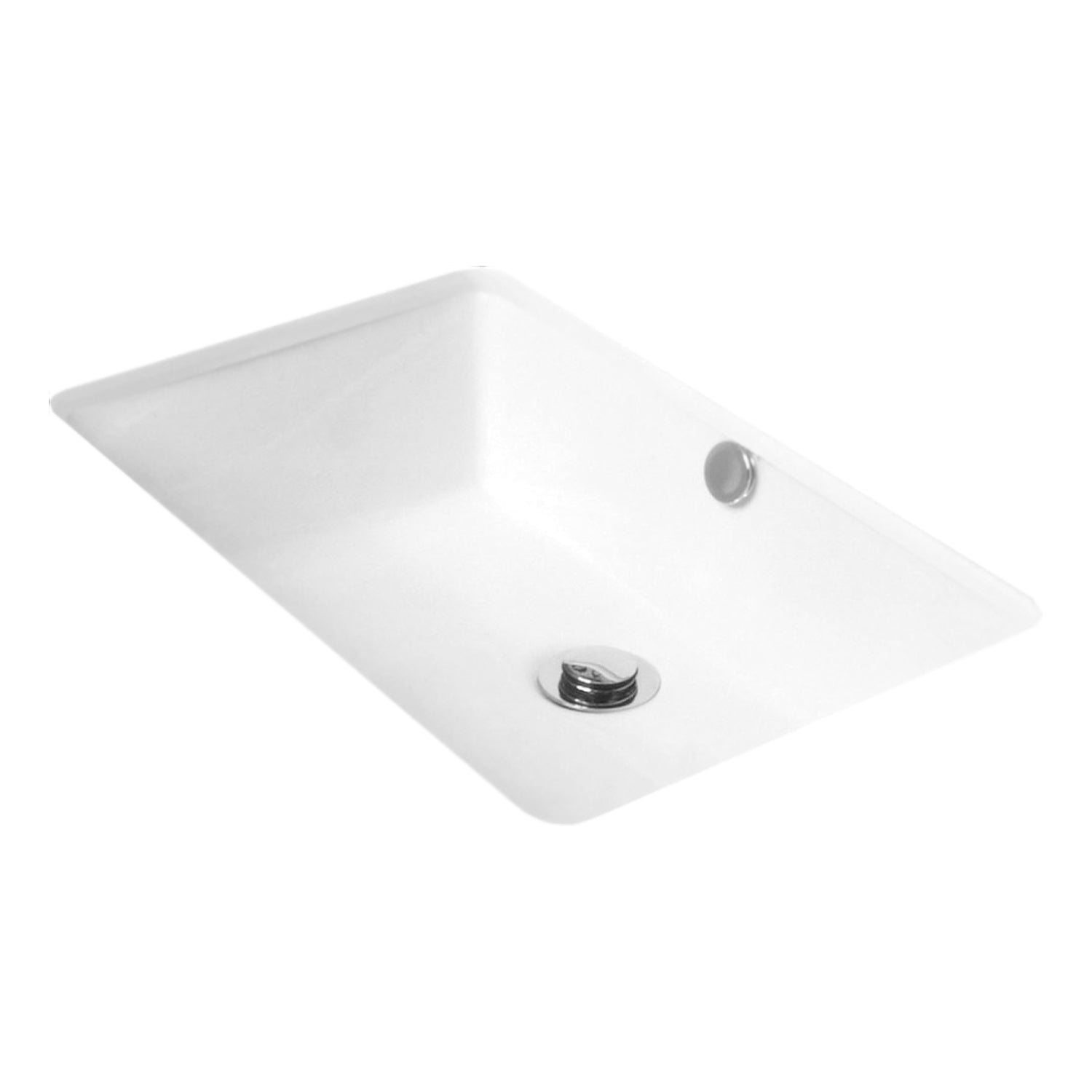 Link Undermount Rectangular Ceramic Basin 540x335mm – Sunlight Bathrooms