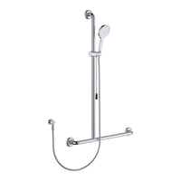 Luciana Care DDA Shower Rail with Grab Bar – Sunlight Bathrooms