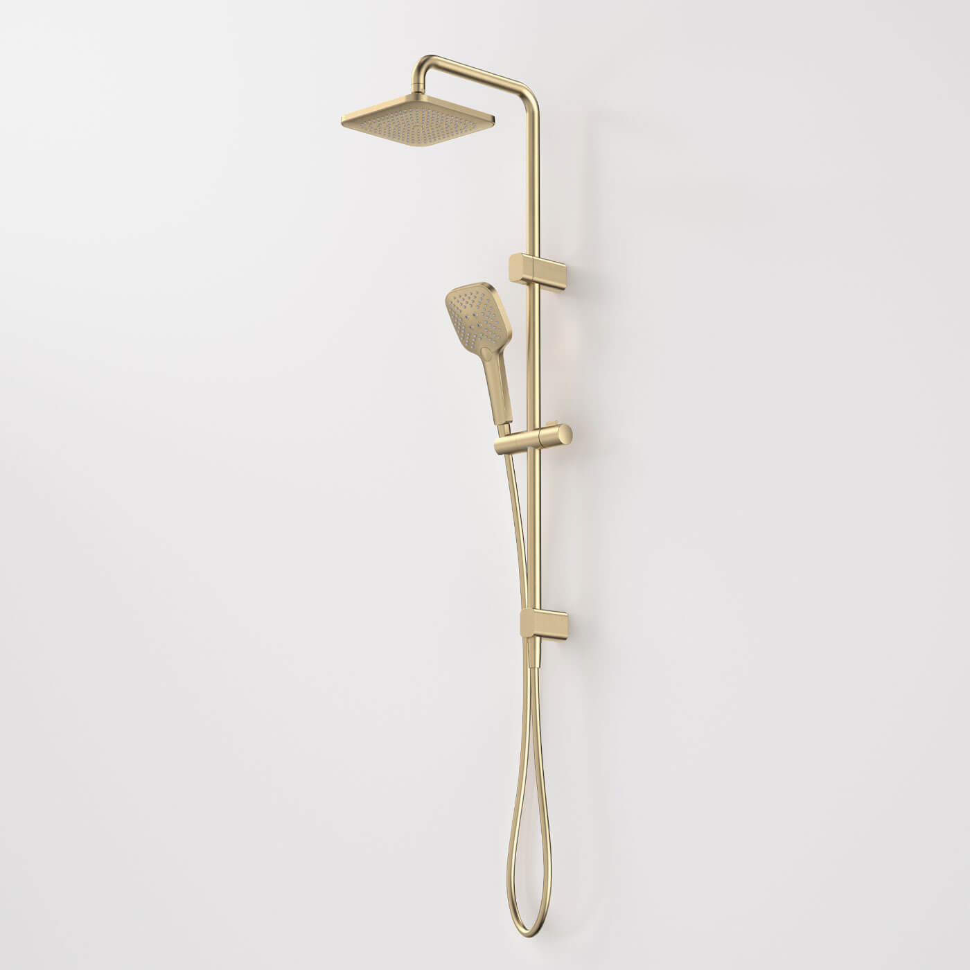 Luna Overhead Twin Shower Rail – Sunlight Bathrooms