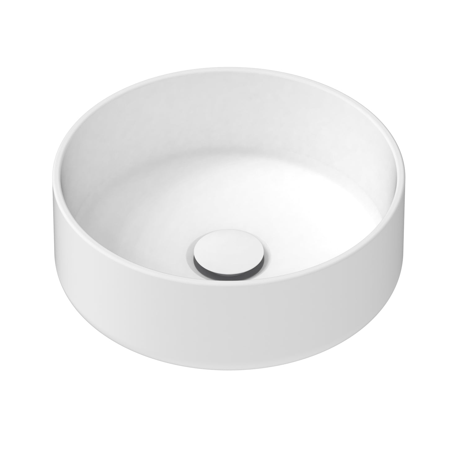 Maggie Mini Round Ceramic Basin 300mm – Sunlight Bathrooms