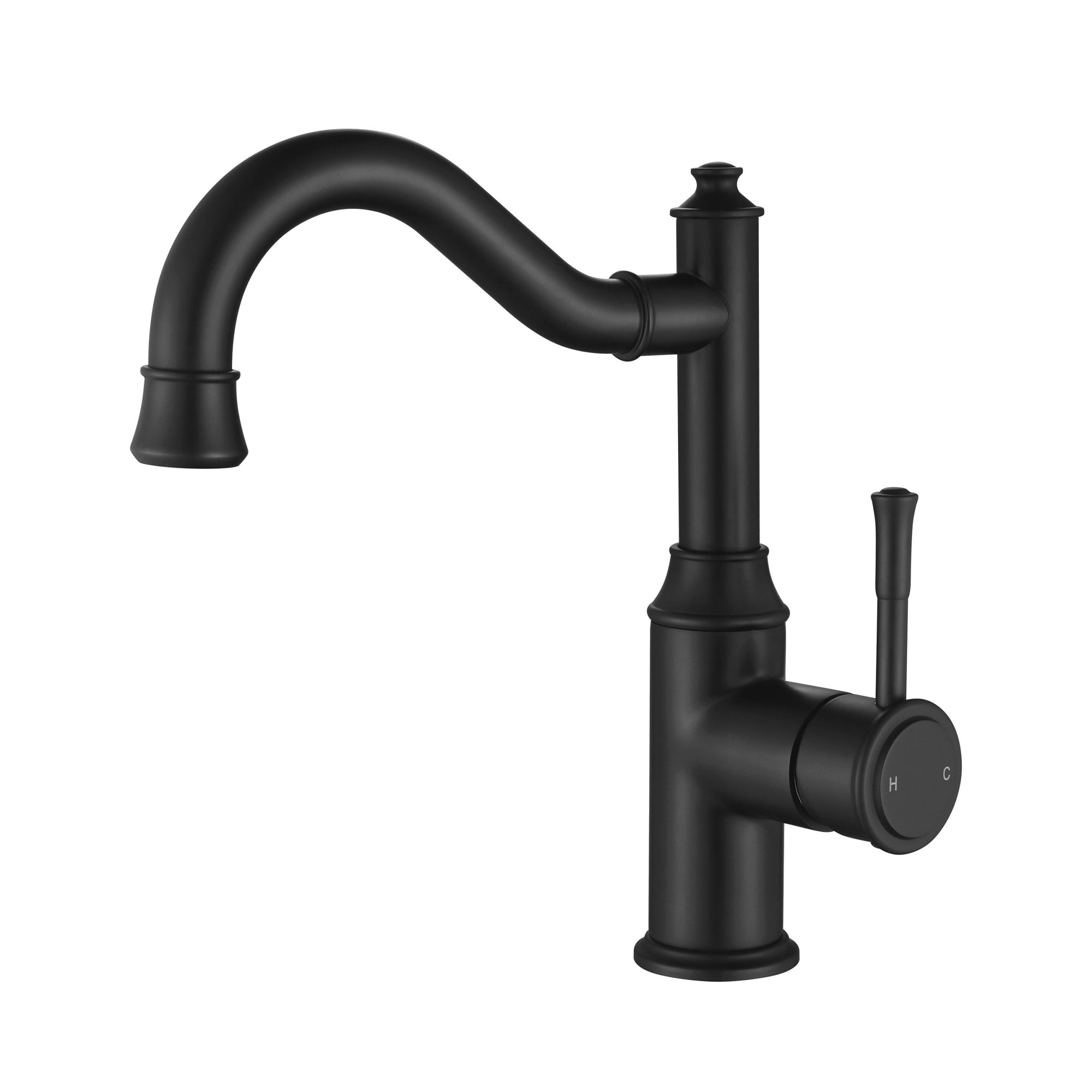 Montpellier Crook Tall Basin Mixer – Sunlight Bathrooms