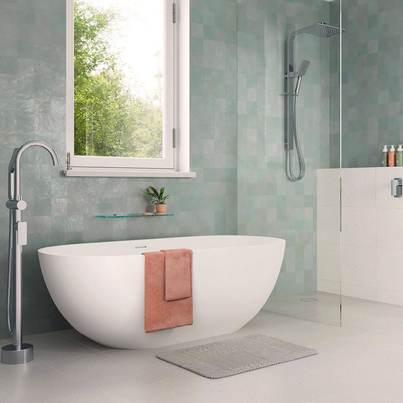 Nero Freestanding Cast Stone Bathtub – Sunlight Bathrooms