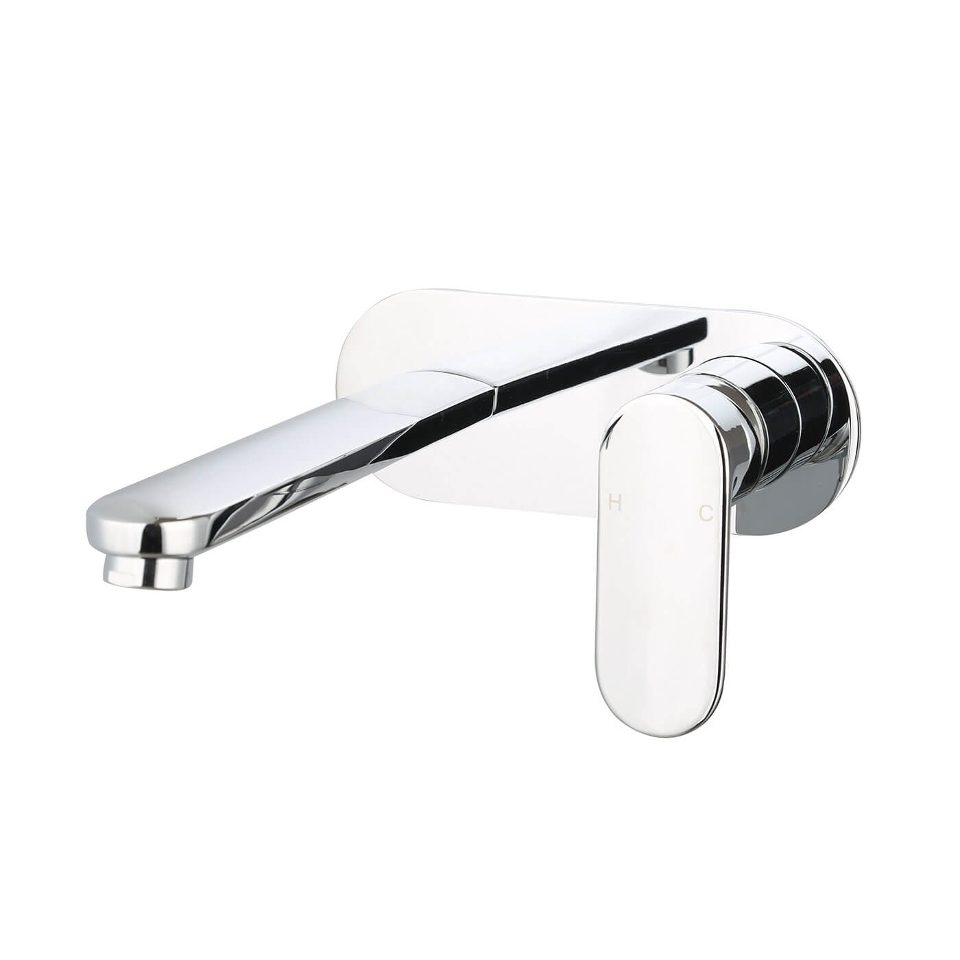 Oval Round Wall Mixer & Spout Set – Sunlight Bathrooms