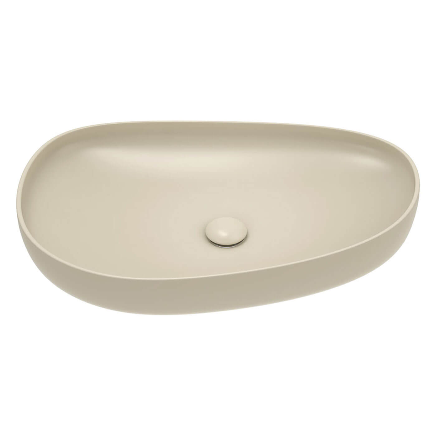 Pebble Large Above Counter Basin 650x400mm – Sunlight Bathrooms