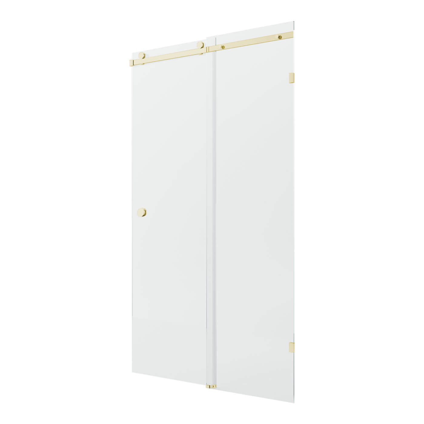 10mm Fully Frameless Sliding Shower Screen Front 2000mm High – Sunlight ...