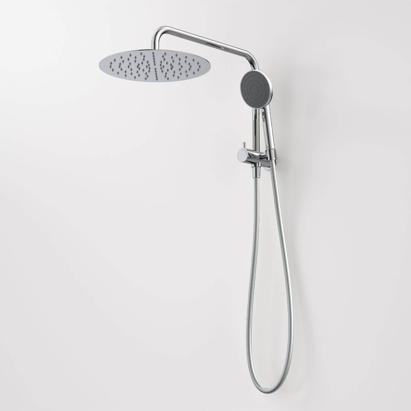 Urbane II Compact Twin Shower Rail – Sunlight Bathrooms