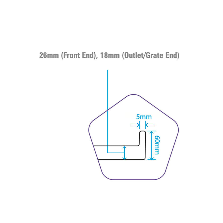 Akril Tile Over Tray Shower Base, Tiled Over Shower Tray – Sunlight ...