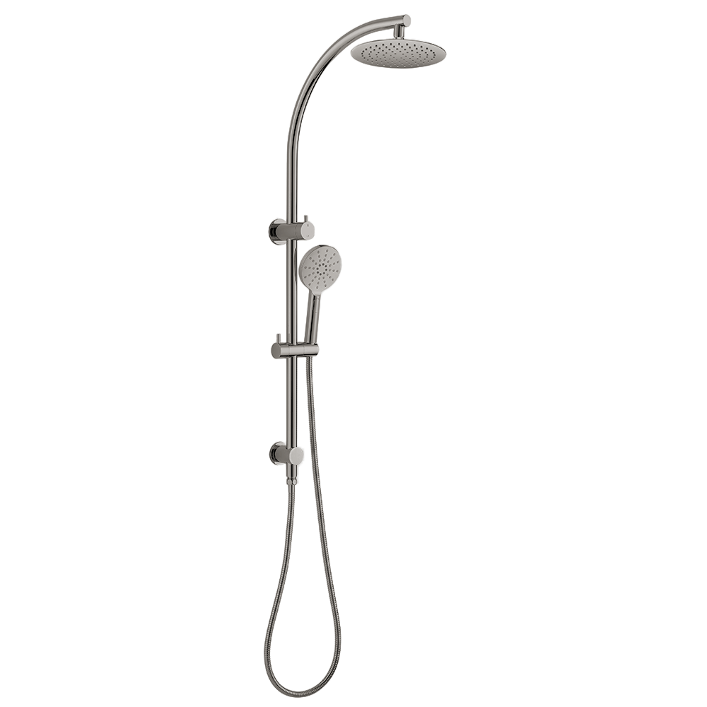 Morgan Twin Shower System, Dual Shower Rail Combo Set – Sunlight Bathrooms