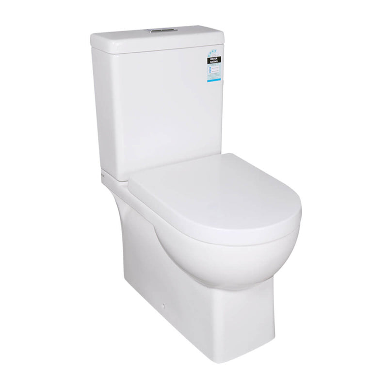 Tas Slim Back Box Rim Toilet, Back to Wall Bathroom Toilet – Sunlight ...