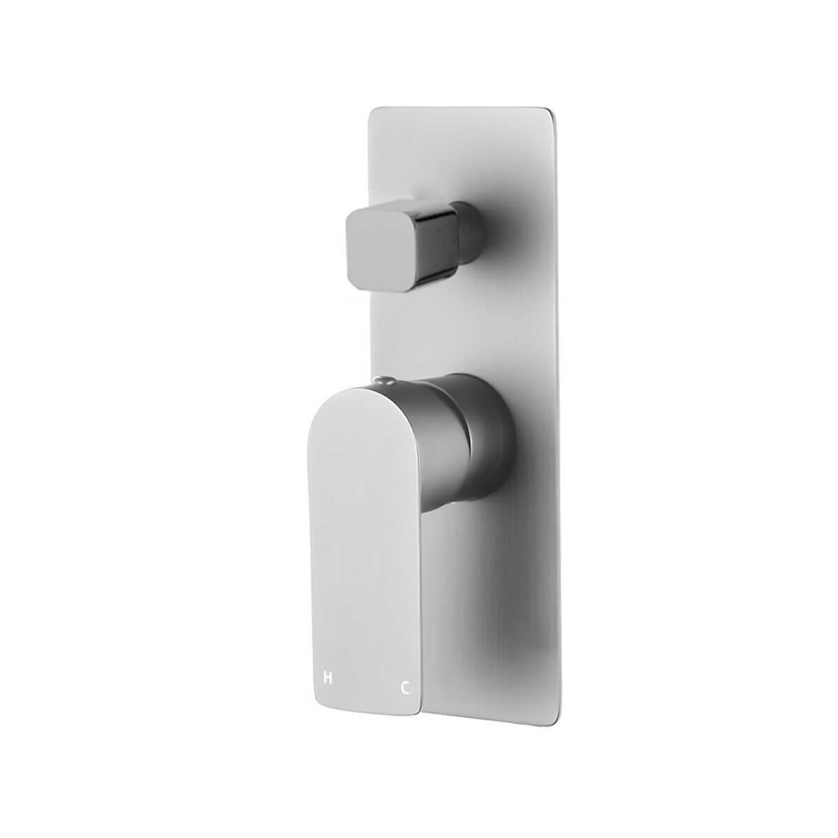 Vogue Shower Mixer Tap with Diverter, Wall Mixer for Bathrooms ...